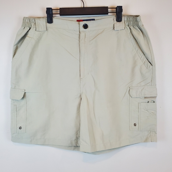 Reel Legends | Shorts | Reel Legends Nylon Fishing Utility Cargo Shorts ...